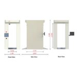 Millimeter Wave Non-contact Human Full Body Security Inspection Scanner ...